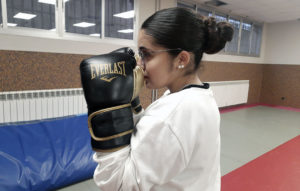 Disciplina, respeto, estereotipos… Patricia y Eneko hablan sobre kickboxing